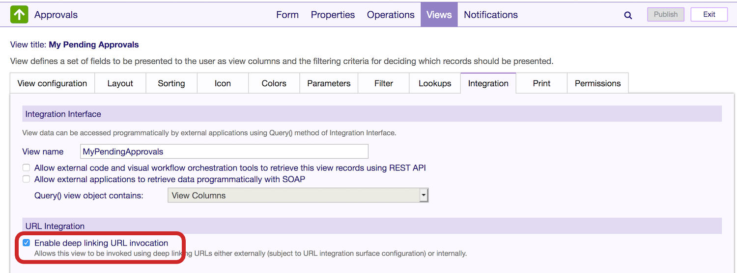 Create A Universal Deep Link To A Record Flowfinity Knowledge Base