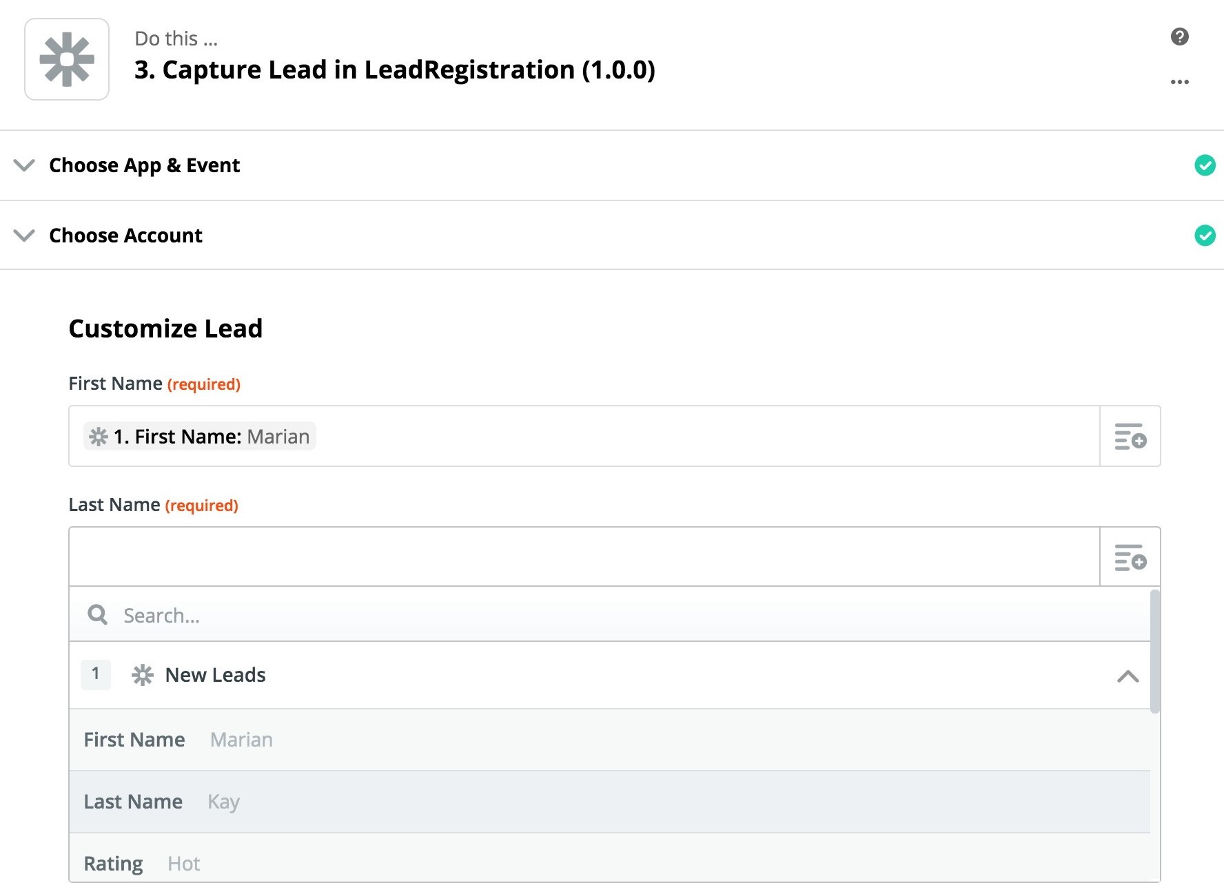 Zapier 1 Write Data 45 Minutes Flowfinity Knowledge Base